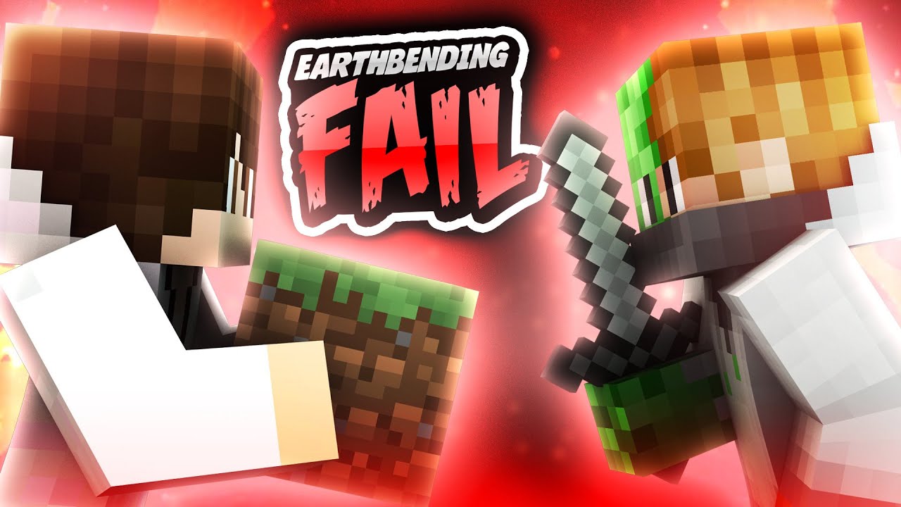 EARTHBENDING FAIL! (Minecraft Crazy Walls) - YouTube