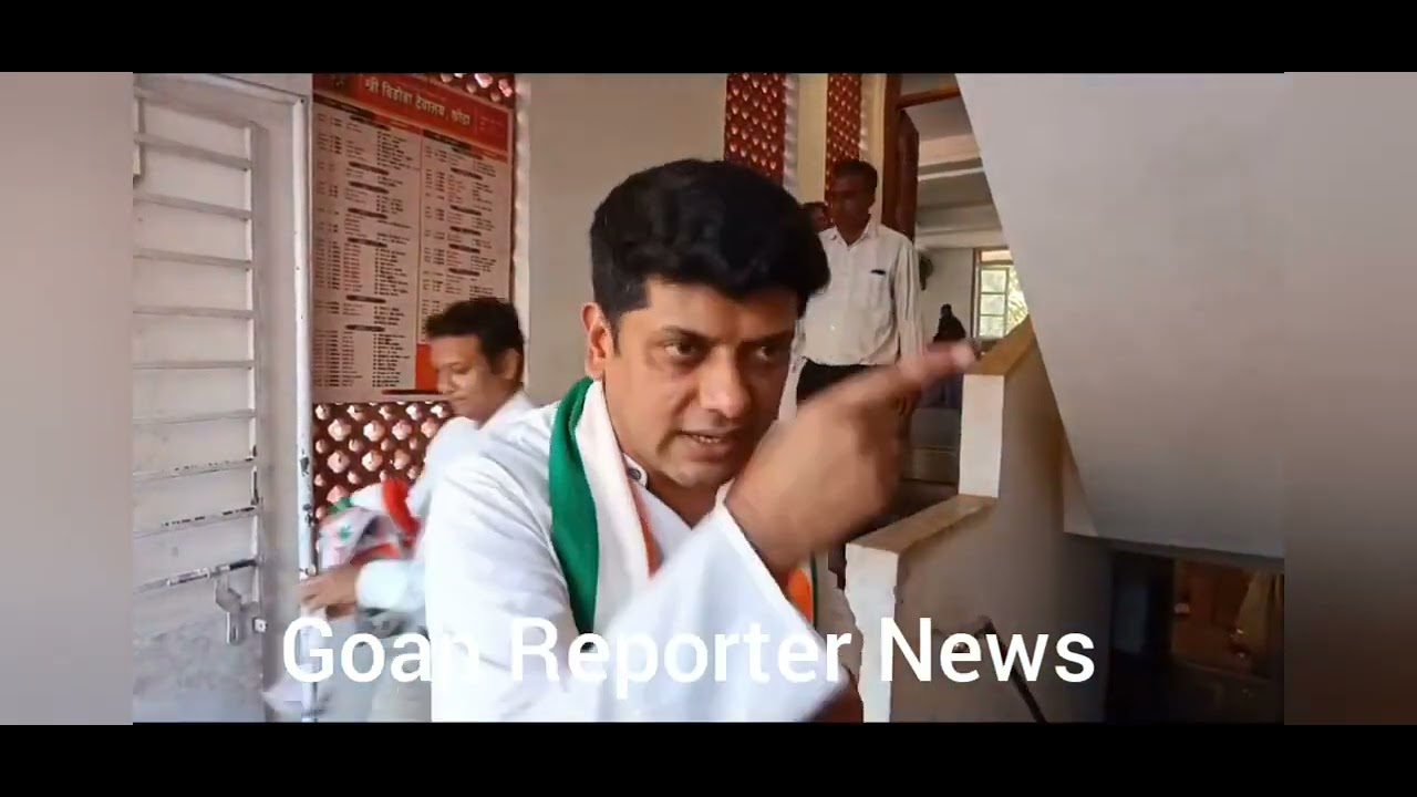 Goan Reporter News:: GPCC President Amit Patkar comments on 2024 Poll ...