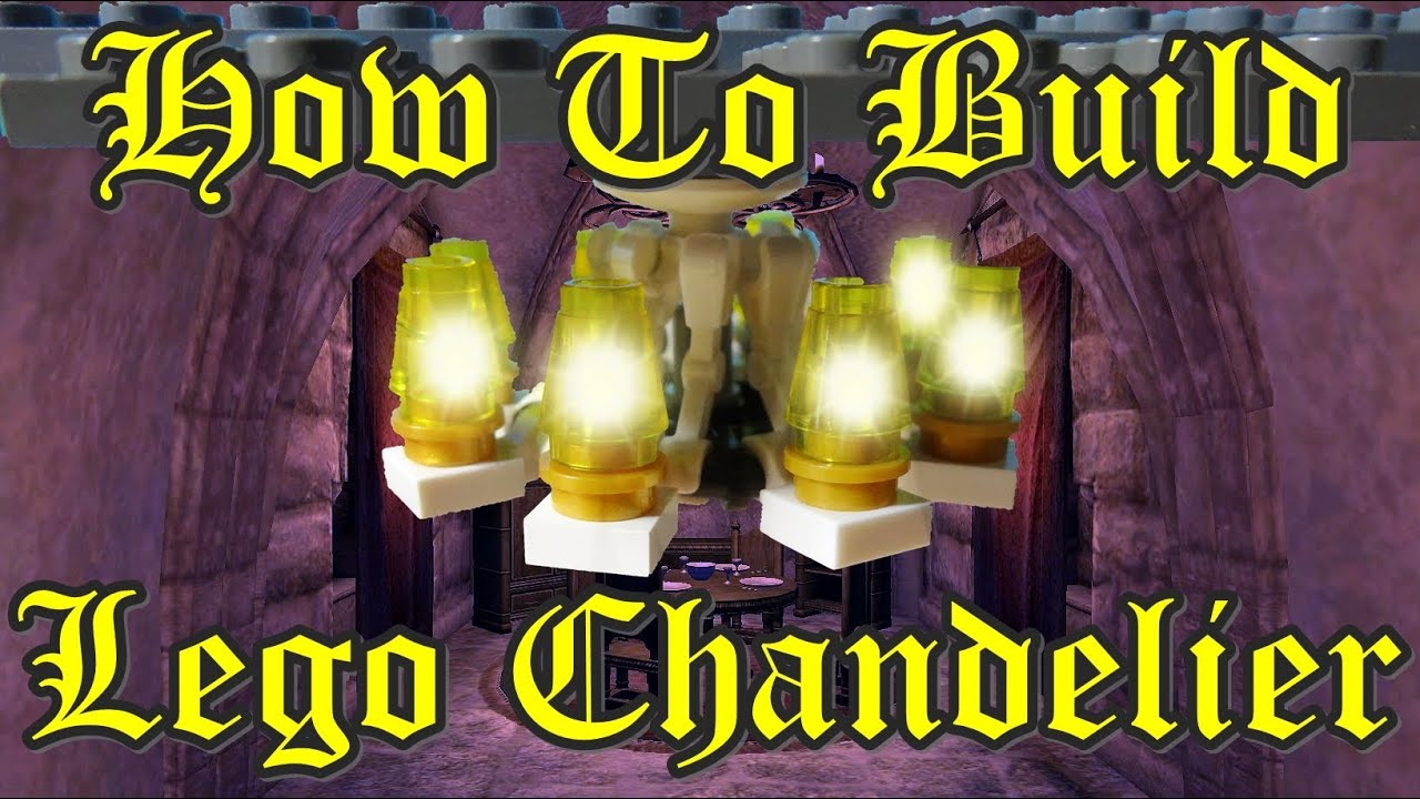 How To Build A Lego Chandelier - YouTube