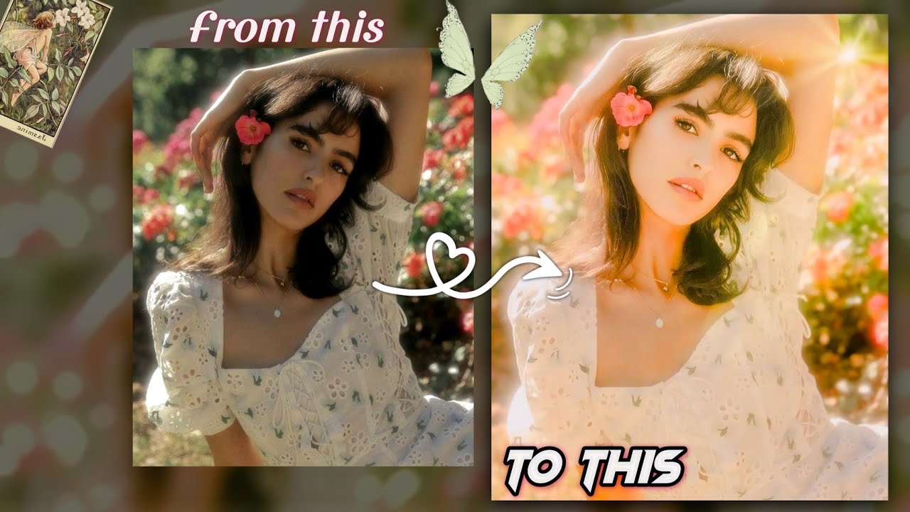 How to edit dreamy soft glow effect in Lightroom. Trendy soft glow effect tutorial. - YouTube