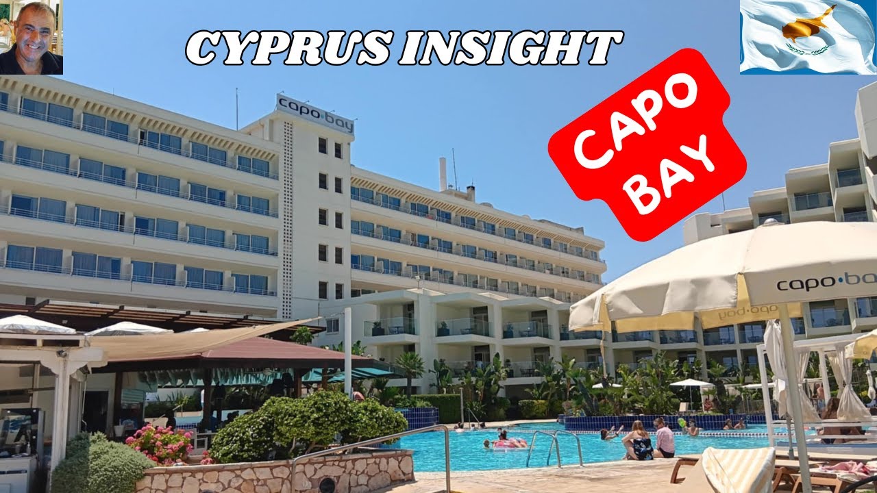 Capo Bay Hotel Protaras Cyprus - LUXURY ON FIG TREE BAY - YouTube
