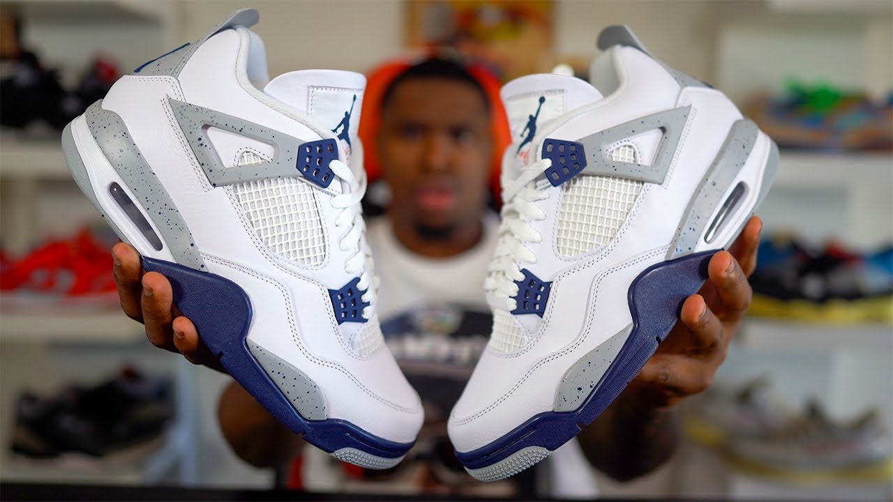 Air Jordan 4 Midnight Navy Review - YouTube