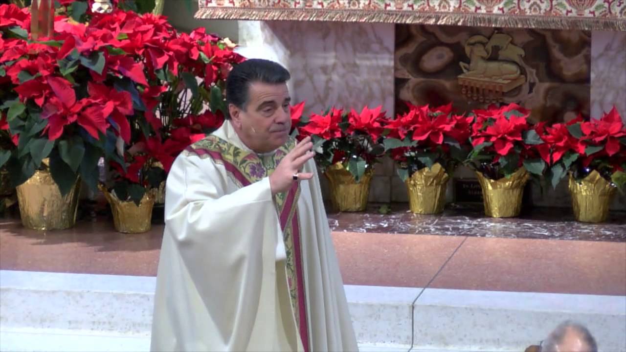 Monsignor David L Cassato Jan 12 2014 Homily - YouTube