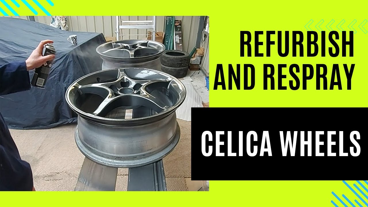 Refurbish and Respray Celica OEM Alloy Wheels - YouTube