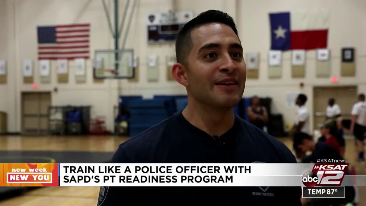 SAPD's PT Readiness Workout Program Featured on KSAT 12 - YouTube