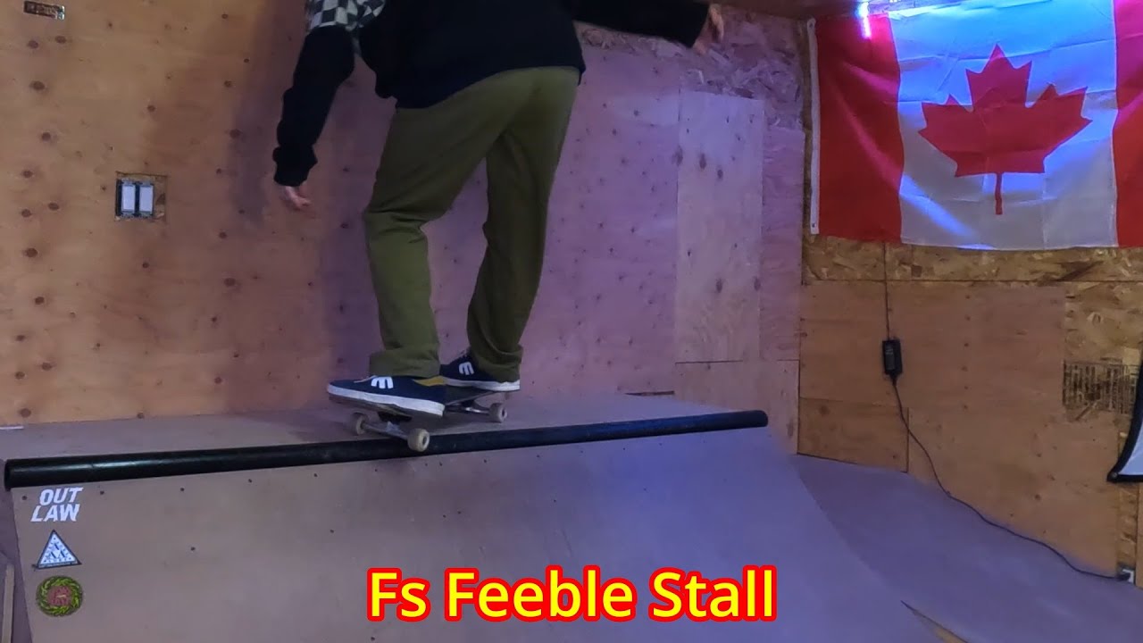 SK8 Tricks 39-Fs Feeble Stall - YouTube