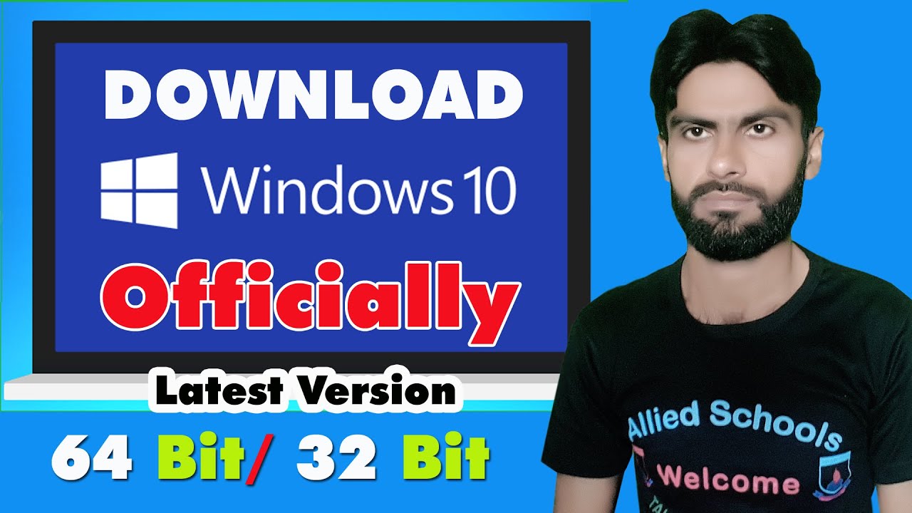 How to Download Original Window 10 latest Version for Free| Download ...