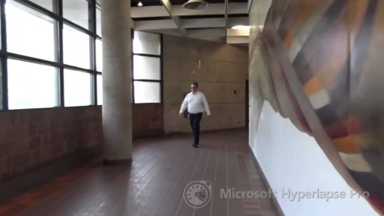 Microsoft Hyperlapse Pro - Example - YouTube