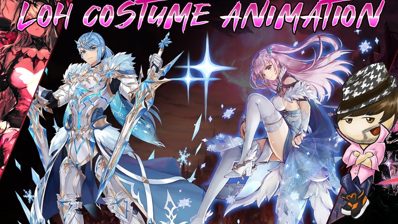 [King's Raid] LOH costumes - Fluss, Requina & Ophelia - YouTube