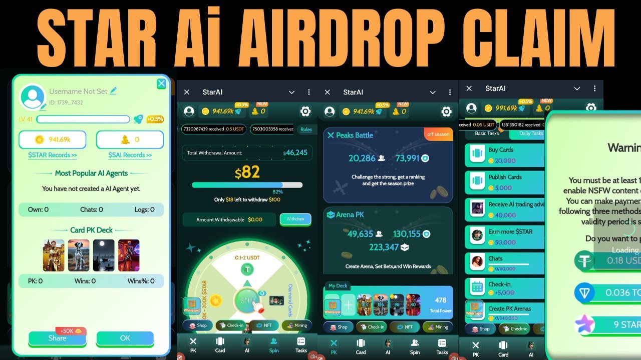 STAR AI AIRDROP Step by Step Guide 🔥 STAR Ai Node Run | STAR AI Token ...