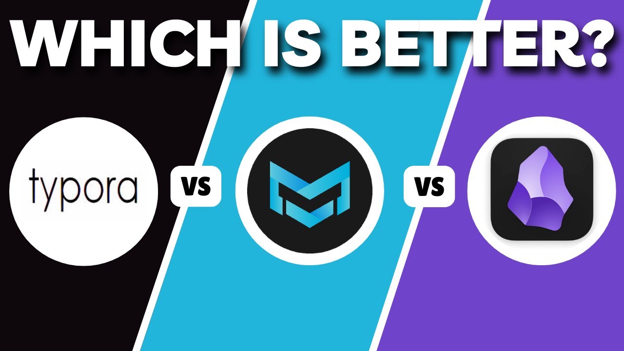 Typora Vs Marktext Vs Obsidian | Which Markdown Editor Is Better in 2025? - YouTube