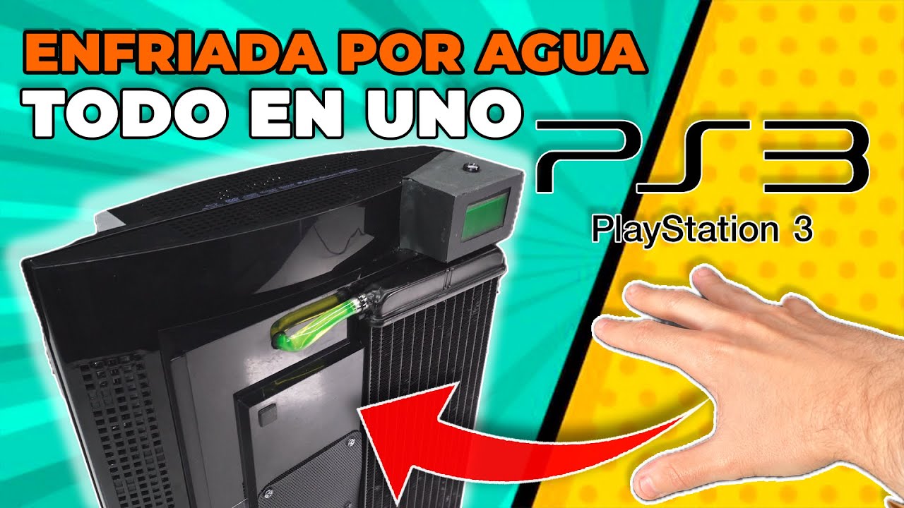 💦 La PS3 "ORIGINAL" DEFINITIVA (con REFRIGERACIÓN LIQUIDA) - YouTube