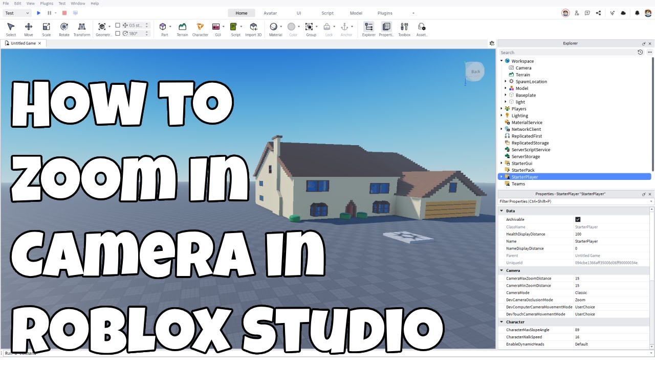 How to Zoom In Camera in Roblox Studio - YouTube