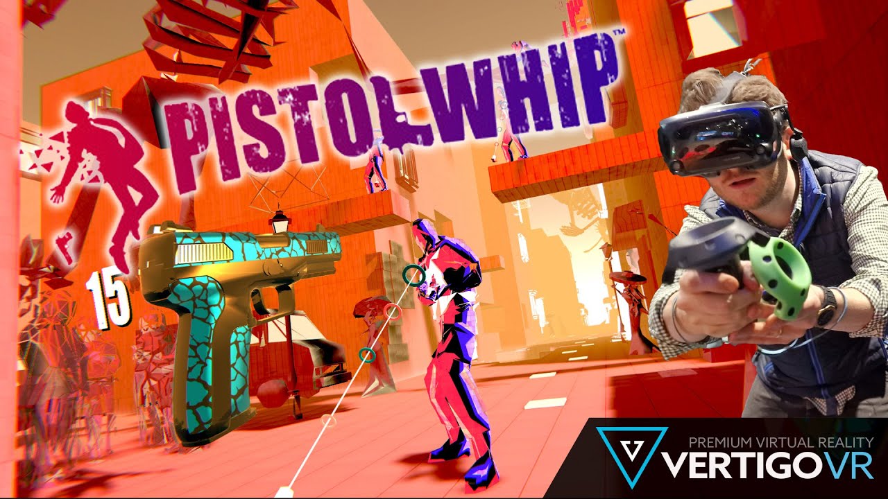 Pistol Whip VR - GAMEPLAY - at Vertigo VR - YouTube