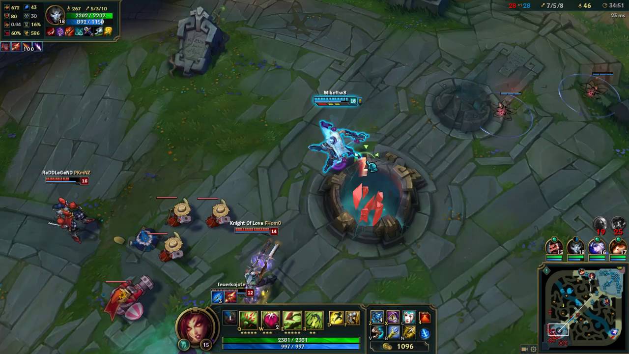 LOL - Nami 101: How to ultimate... - YouTube