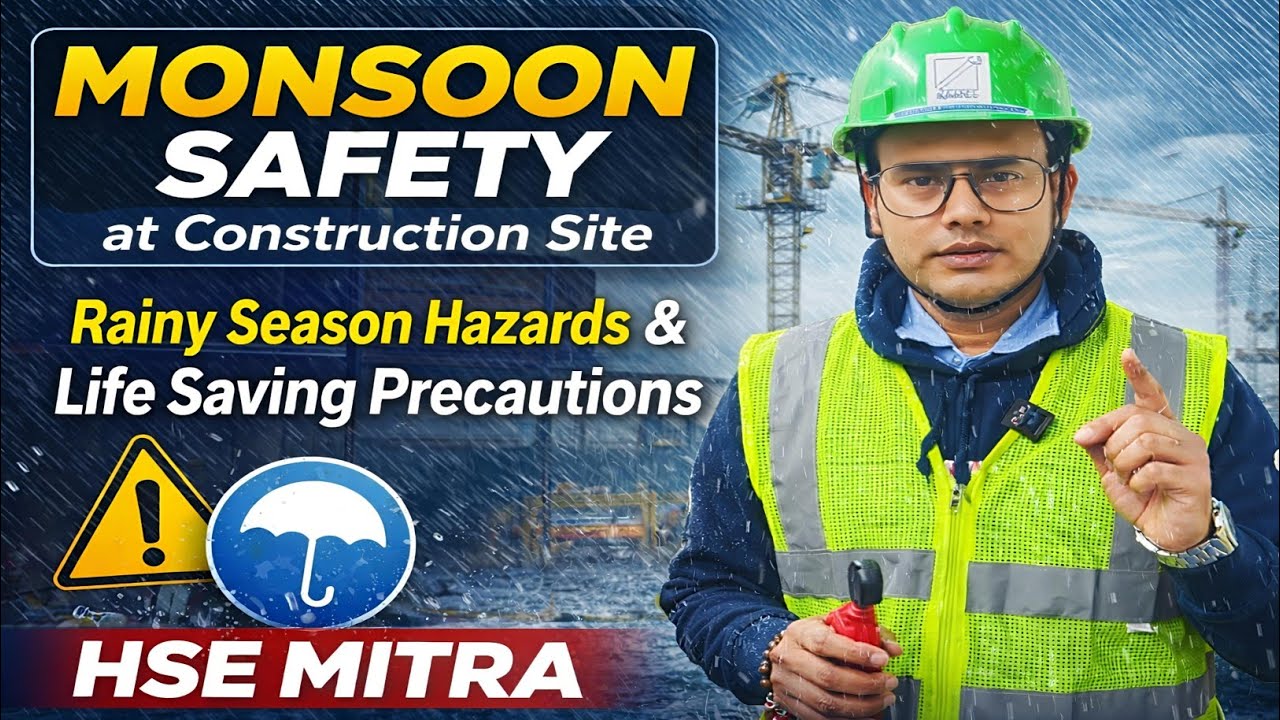 What is Monsoon safety ll what are the Monsoon hazards & precautions at ...