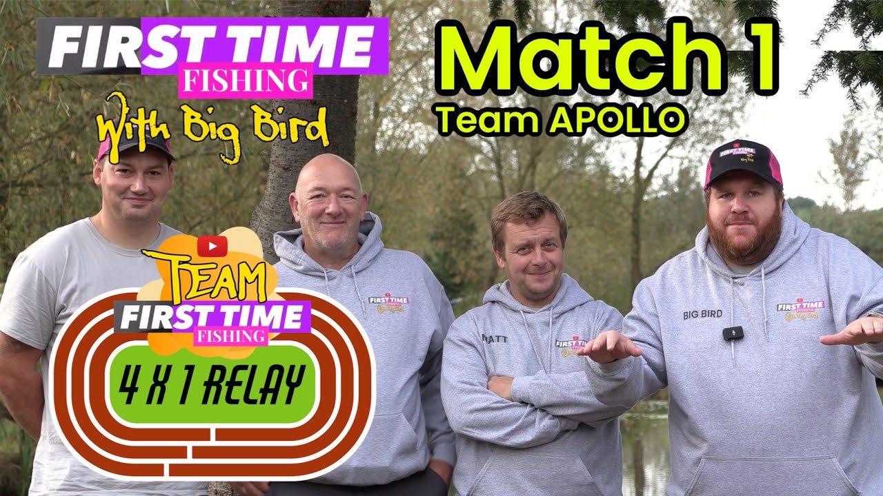 Match Fishing | 4x1 Relay | Match 1 with Big Bird - YouTube