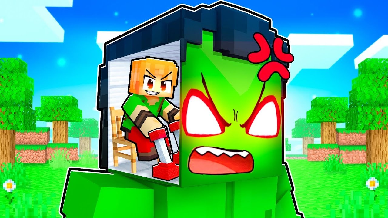 Souka est PIÉGER a l’intérieur de HULK sur Minecraft ! - YouTube