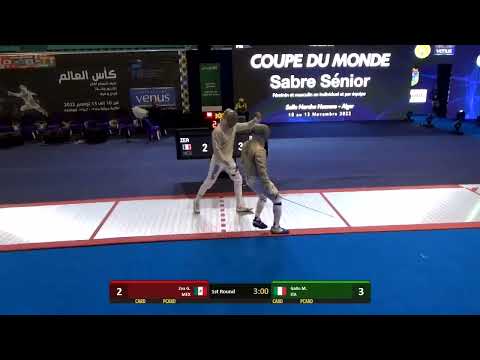 Algiers World Cup 2022 SMS - L64 - Gibran Zea MEX v Michelle Gallo ITA