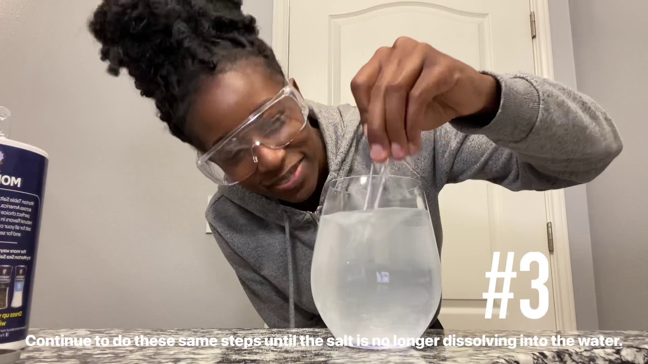 Saturation Points of Salt and Sugar | Chemistry - YouTube