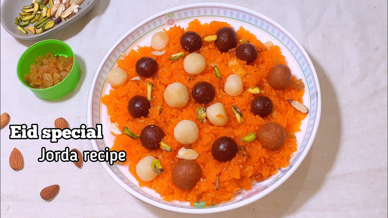 Jorda Rice Recipe || Eid Special Jorda Recipe - YouTube