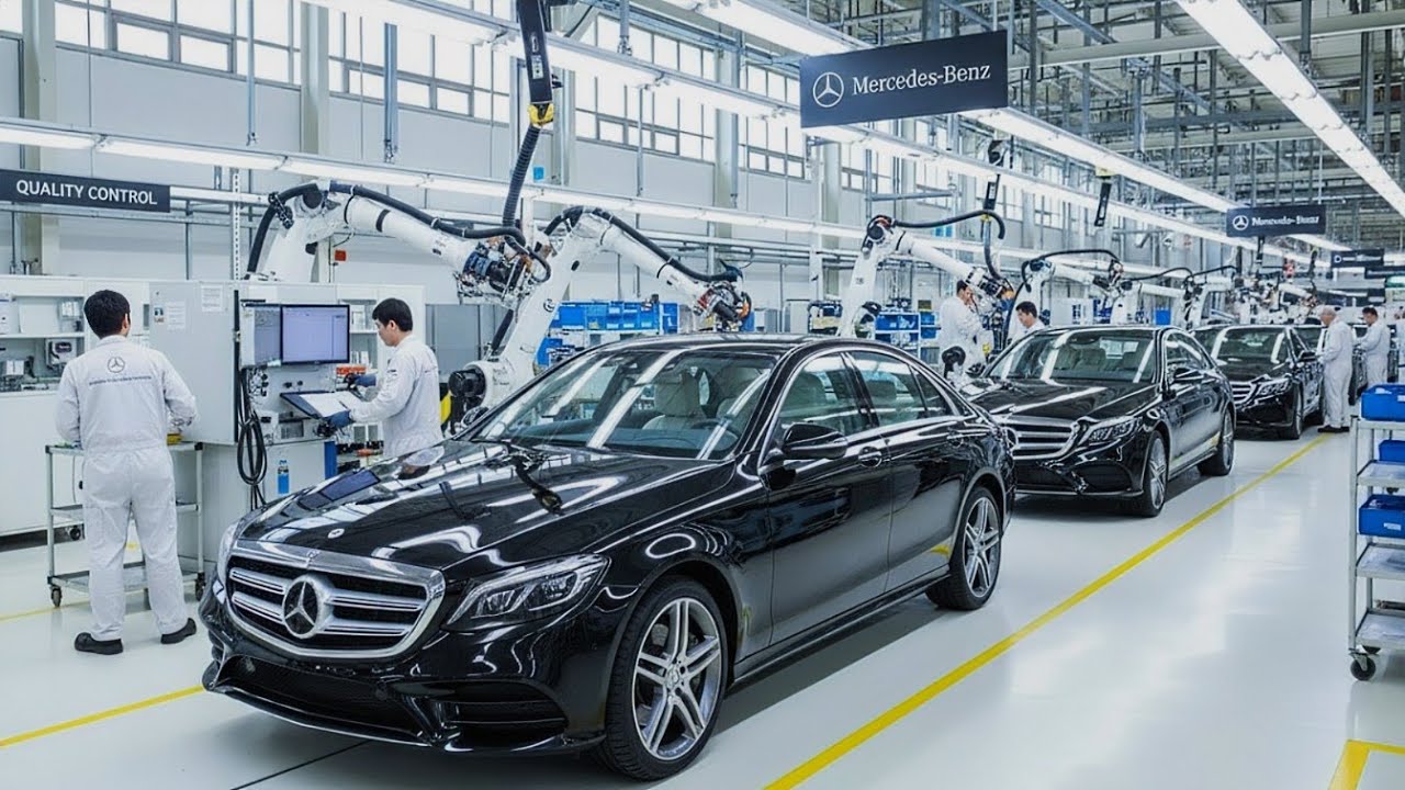 How Mercedes Produces Thousands of Cars Daily | Inside the Modern Car ...