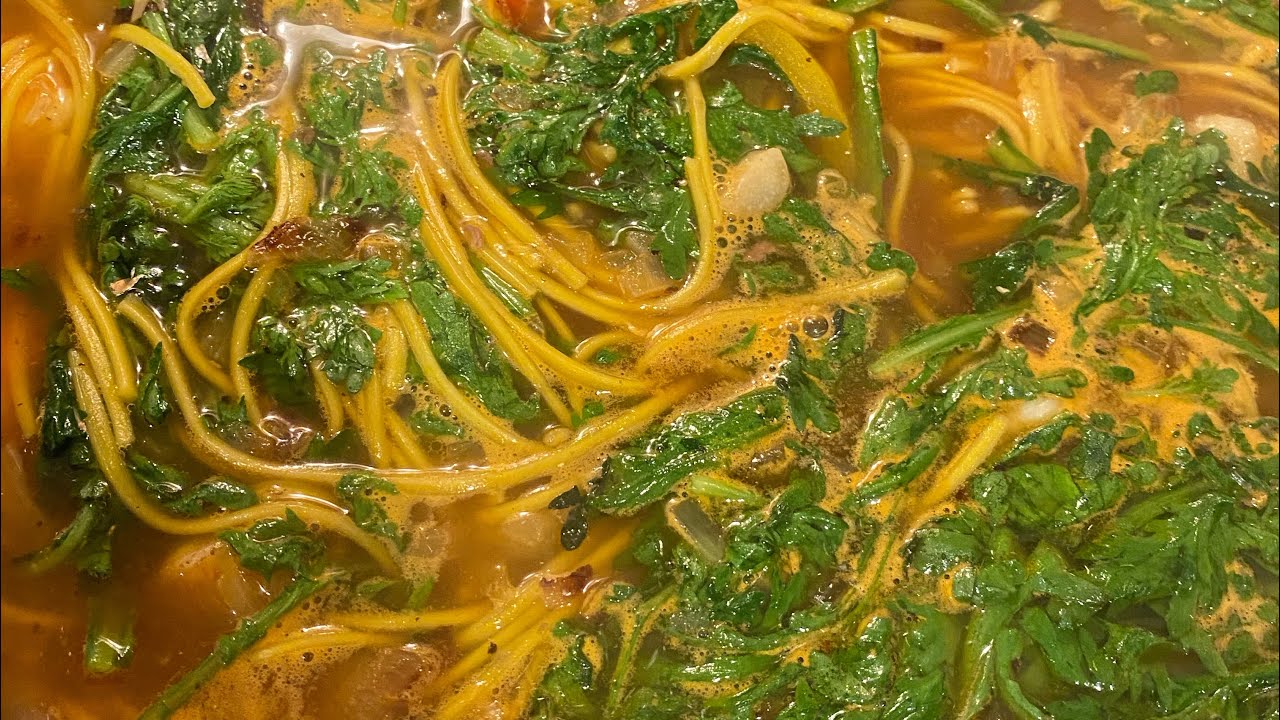 Odong noodle soup#filipino dish#Is a simple filipino noodle soup# ...