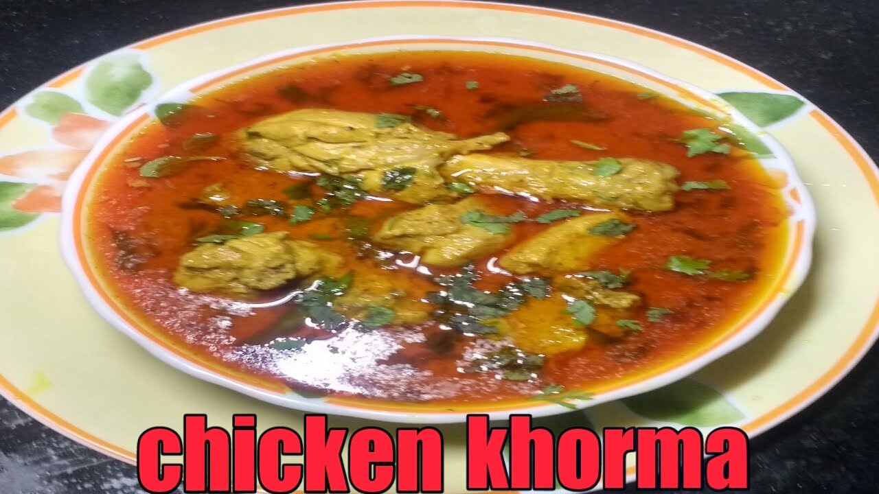 Tasty Chicken Khorma/*TASTE ON DEMAND* - YouTube