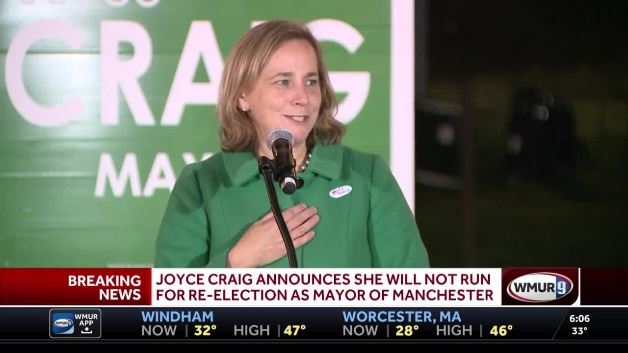 Joyce Craig announces she will not run for re-election as Manchester ...