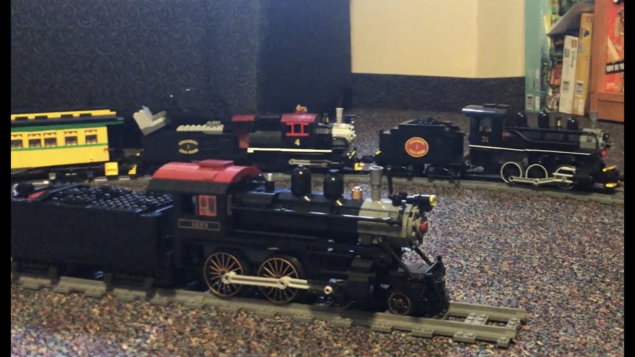 Lego Strasburg 31, 4, and PRR 1223 - YouTube