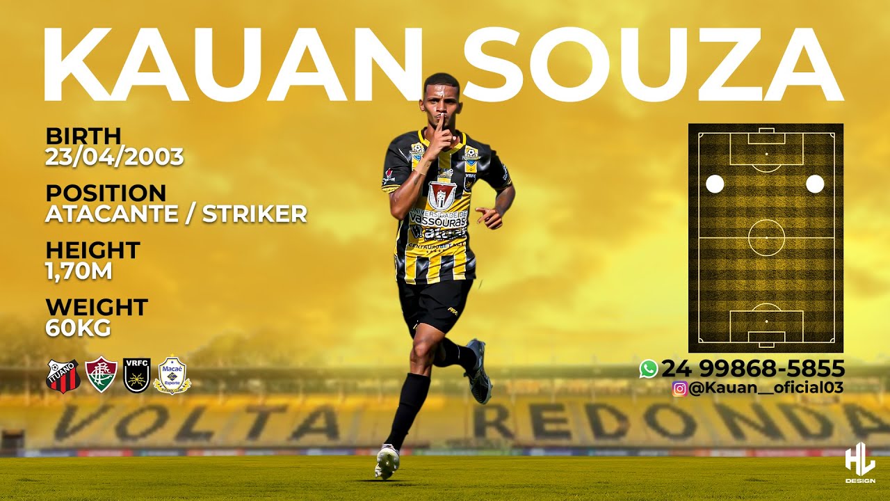 KAUAN SOUZA / ATACANTE (2024) - YouTube