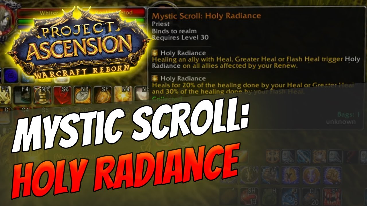 How to get Mystic Enchant: Holy Radiance | Priest [Bronzebeard ...