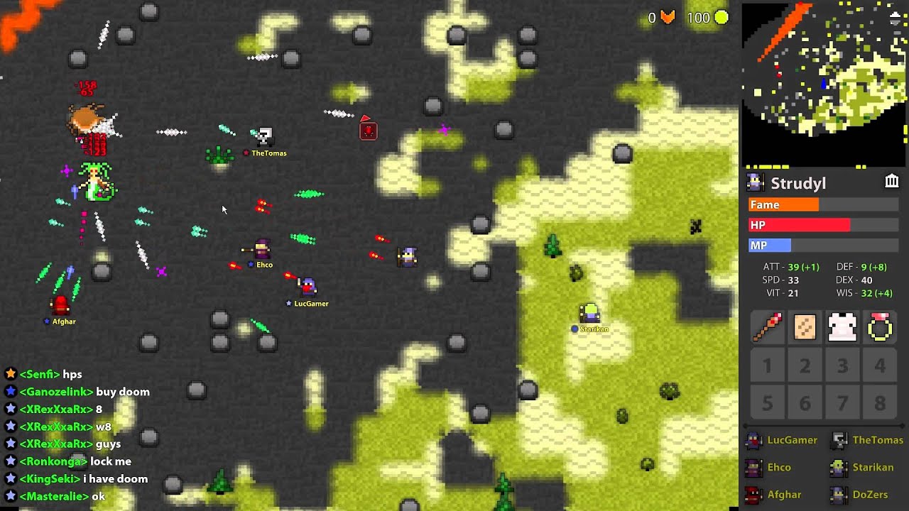 ROTMG - Increased Viewing Distance Hack - YouTube