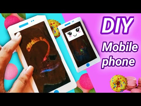 How to make paper Mobile Phone | DIY paper Mobile phone | Mobile phone ...