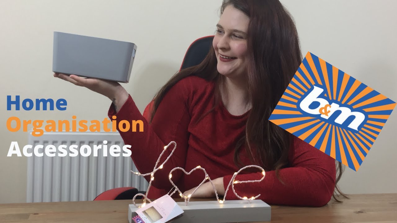 Home Organisation and accessories from B&M - YouTube