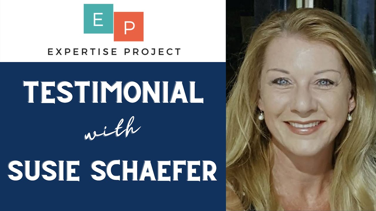 Expertise Transition: Susie Schaefer - YouTube