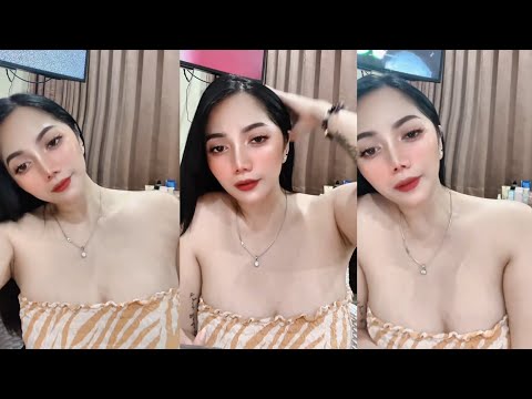 BIGO LIVE TANTE RINA TANPA PAKAI BH DETIK-DETIK BAJU MELOROT
