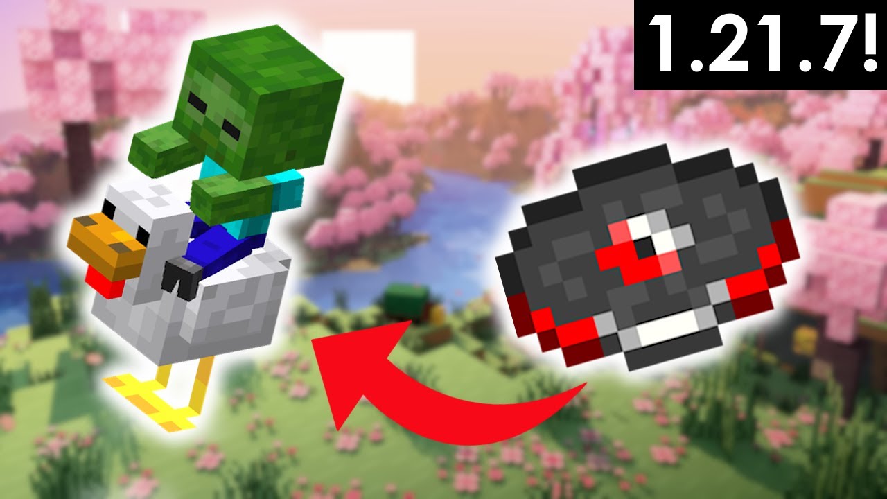 How to Get The Lava Chicken Disc in Minecraft 1.21.7 - YouTube