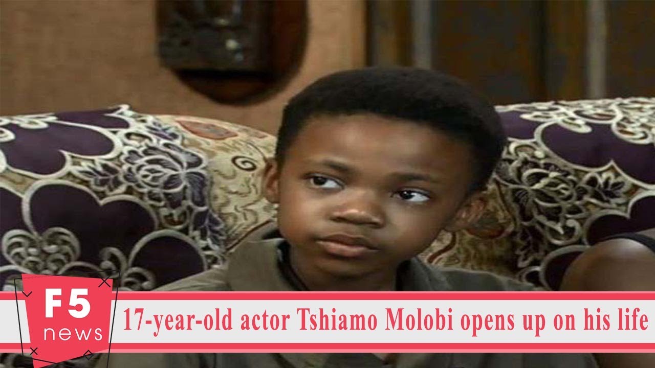 17 year old actor Tshiamo Molobi opens up on his life - YouTube