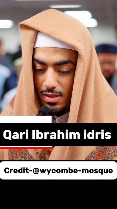 Surah fatiha - Qari Ibrahim idris - YouTube