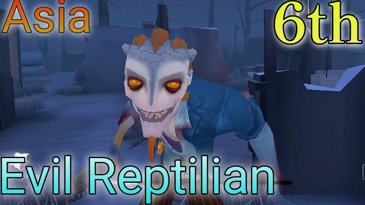 6th Evil Reptilian｜魔トカゲ｜孽蜥｜재앙의 도마뱀｜루키노【IdentityV】【第五人格】【제5인격】【idv】【pro ...