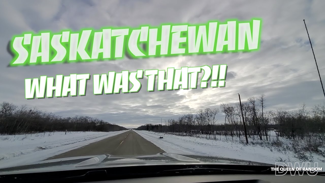 IS SASKATCHEWAN REALLY FLAT ?? - YouTube
