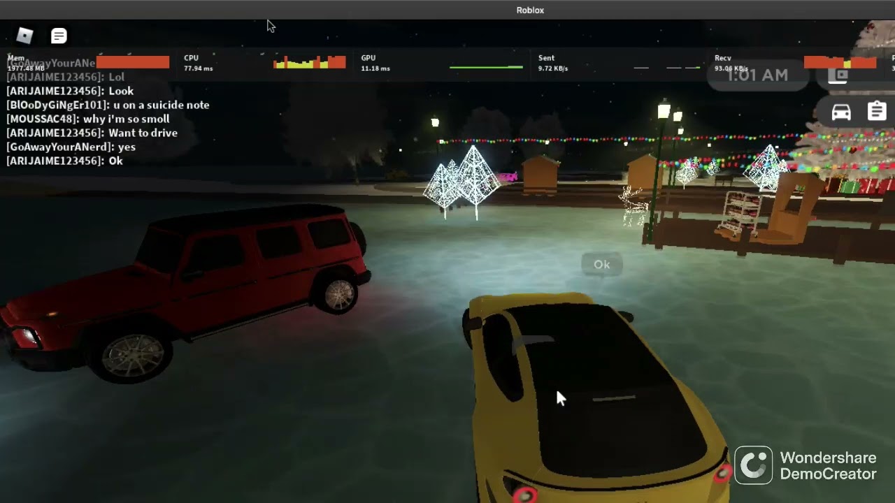 chilling in roblox with friend - YouTube