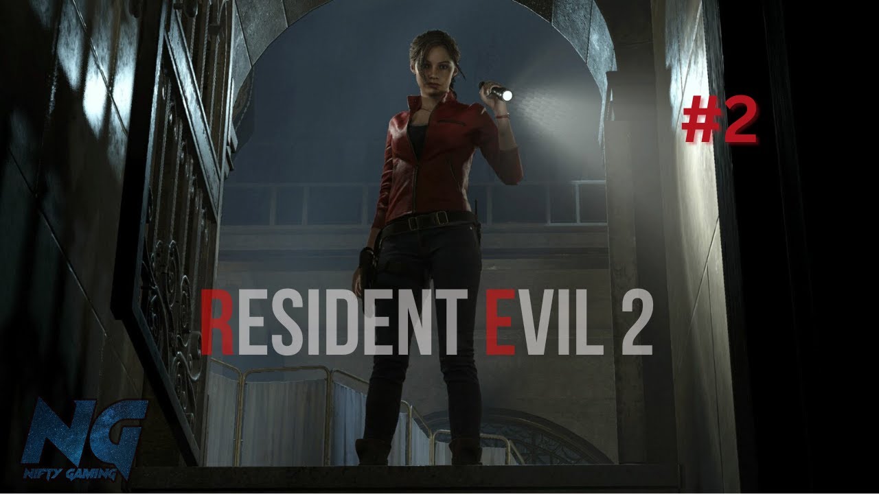 RESIDENT EVIL 2 REMAKE (RE2 CLAIRE) Walkthrough Part 2 - all items ...
