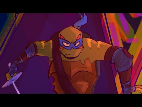 ROTTMNT - Monster fight scene storyboard - Rise of the Teenage Mutant ...