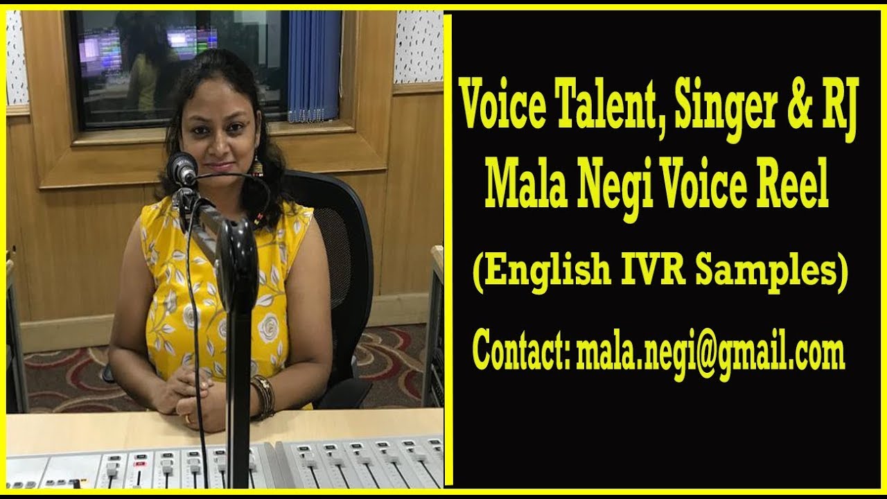 Professional Indian English Artist IVR Samples | Get Professional IVR ...