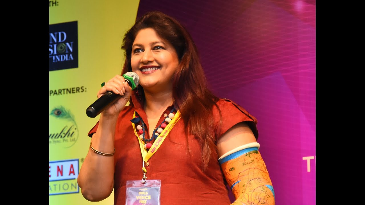 Voice Industry pioneer, Mona Shetty, at India Voice Fest 2019! - YouTube