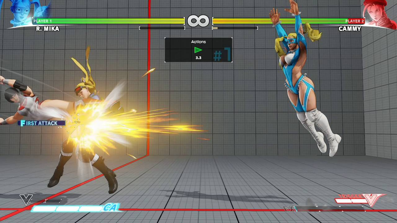 SF5 MIKA VS 캐미 - YouTube