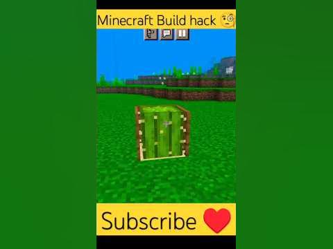 Minecraft Build hack 🧐#viral #minecraft #shorts - YouTube
