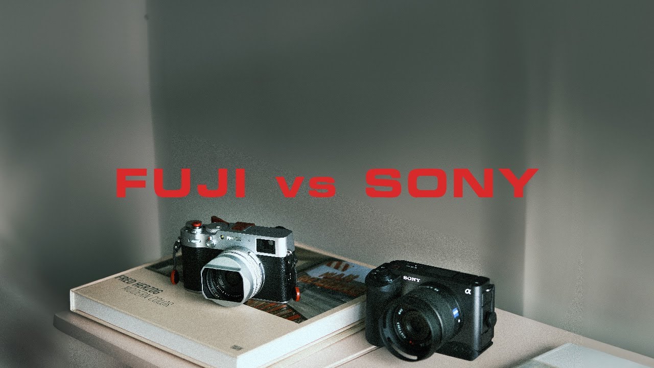 Fujifilm vs Sony - 街拍 JPEG 直出比較 / Sony也有底片模擬？（富士 X100V vs 索尼 ZV-E1 ...